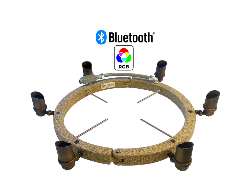 Roto Lighting® Color Changing Palm Tree Ring RGBW 5W - Roto Lighting